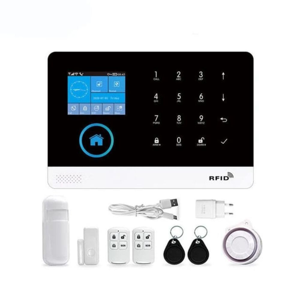 Sistem de alarma inteligent, wifi, 4g, cu functie de sonerie ...