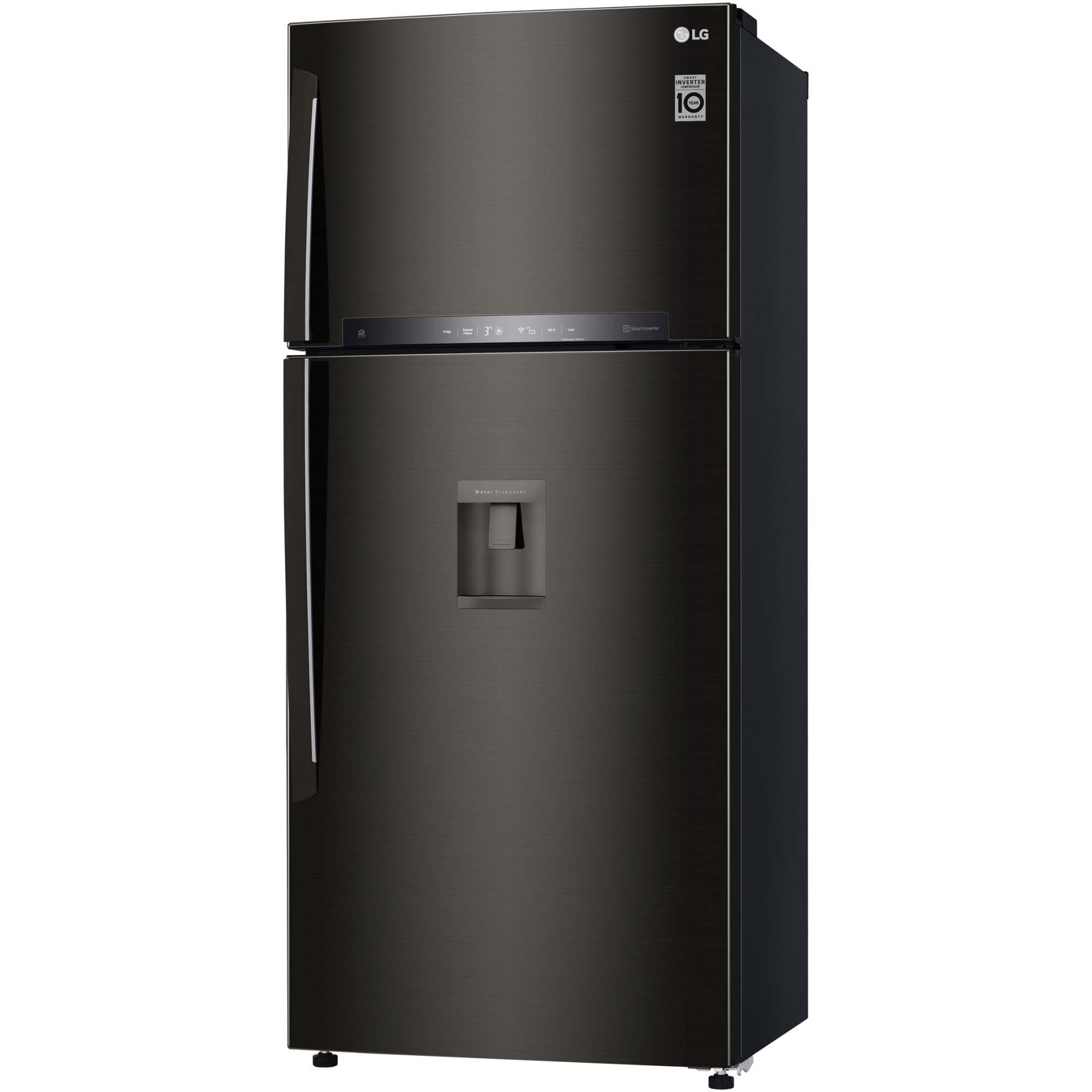 Frigider cu doua usi LG GTF744BLPED, 509 l, Total No Frost ...