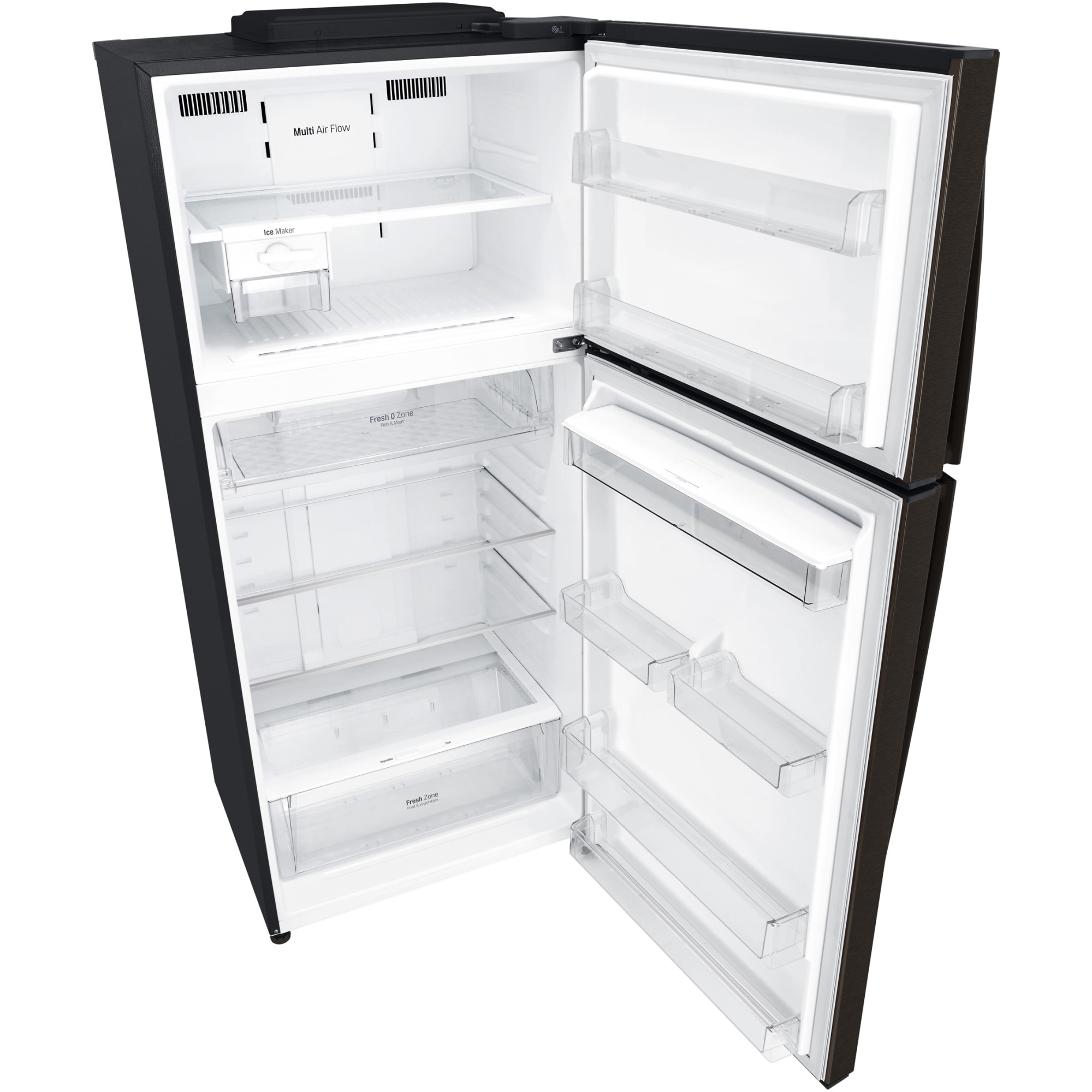 Frigider cu doua usi LG GTF744BLPED, 509 l, Total No Frost ...