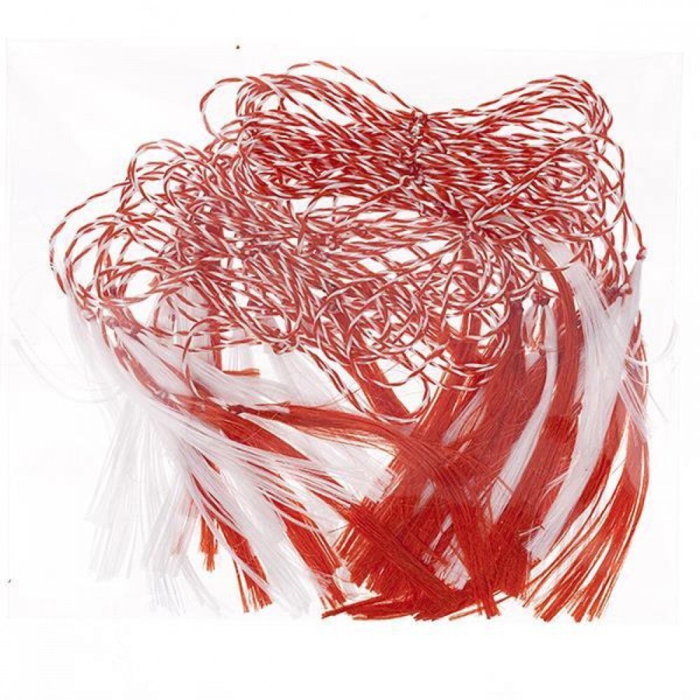 Snur Martisor Alb-Rosu Funda - 20 Bucati - eMAG.ro