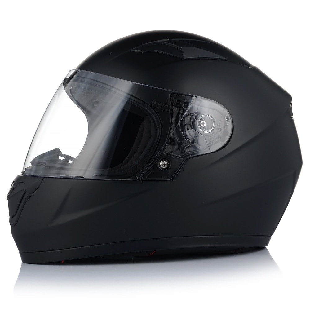 Casca Moto Bambino, Integrala pentru copii, Protectie UV, Negru mat ...