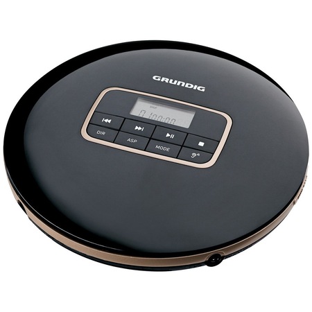 CD player personal Grundig GCP1010, LCD, negru, 120x120x25mm - eMAG.ro