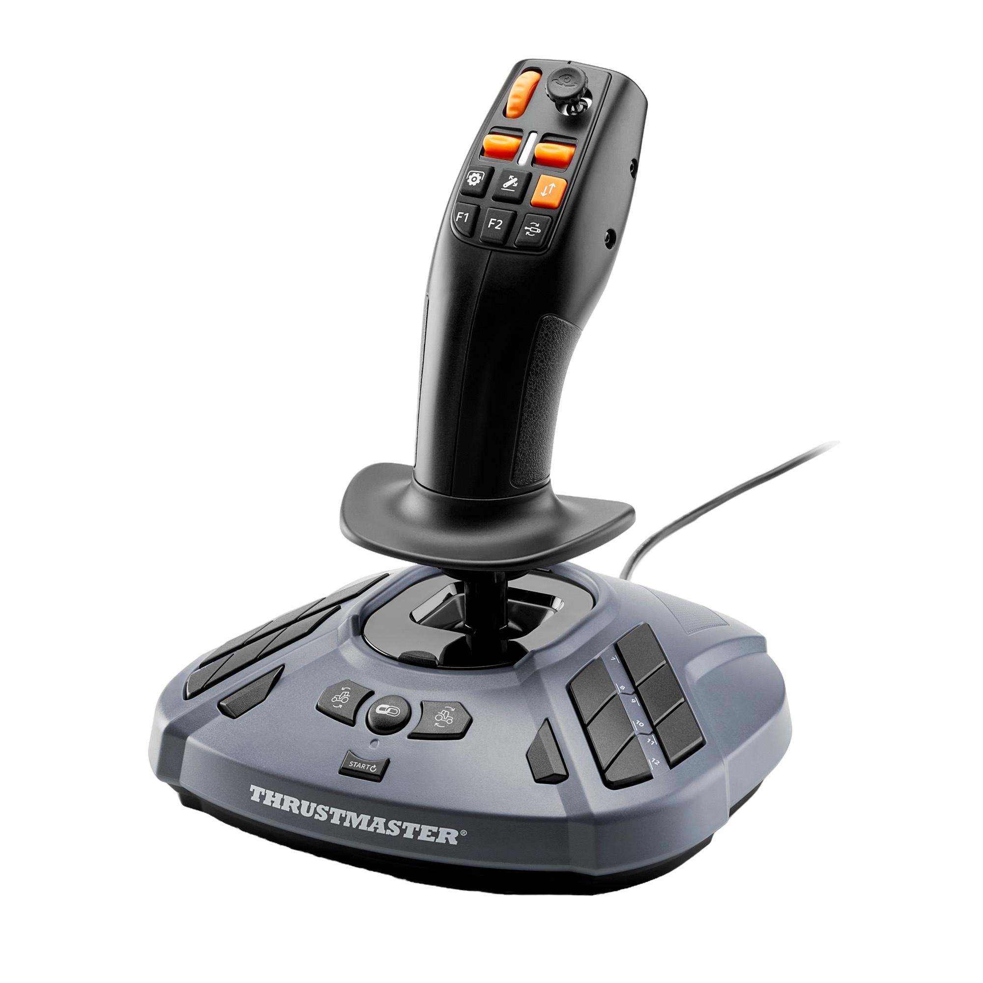 Joystick Thrustmaster, SimTask FarmStick, USB, Gri - eMAG.ro