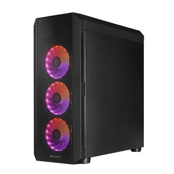 Carcasa pentru computer Chieftec, Scorpion IV, tip C, negru - eMAG.ro