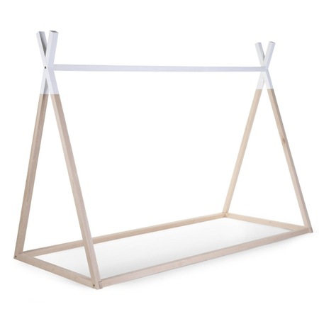 Rama de pat, Childhome, Tipi, 208x98x151cm, natur - eMAG.ro