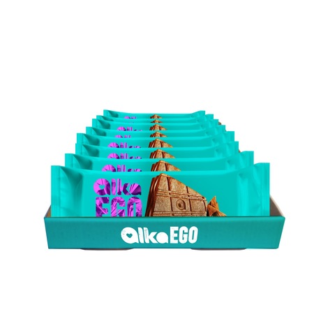 Biscuiti tripleti cu cacao si crema de ciocolata Alka Ego 8x143gr - eMAG.ro