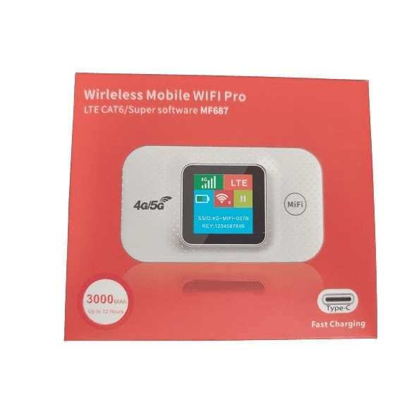 Router mobil WiFi, modem cu SIM 4G de date mobile si credit 5 Euro ...