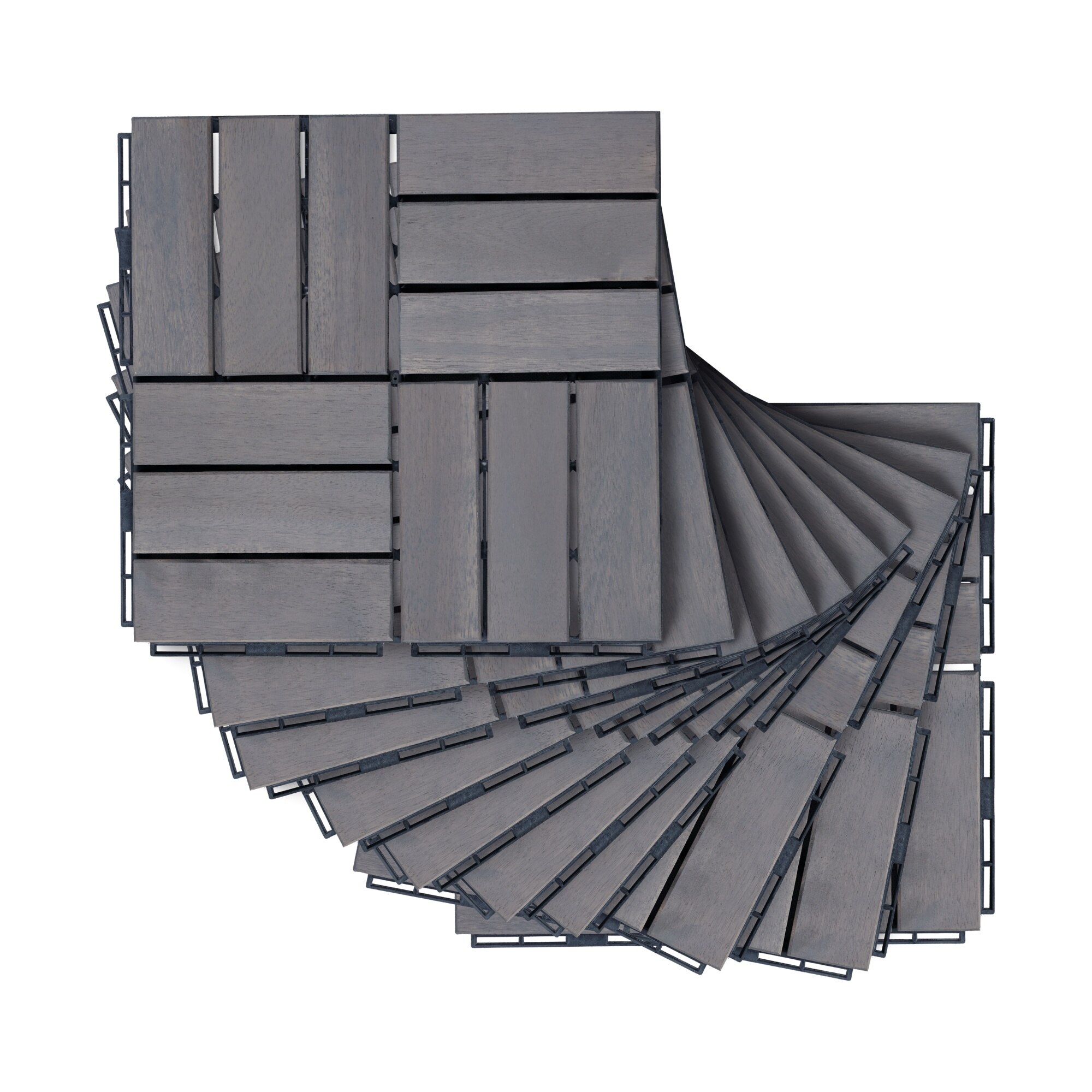 Set 10 buc placi podea exterior, casa.pro, PXBE-0005 Alliste, 30 x 30 ...