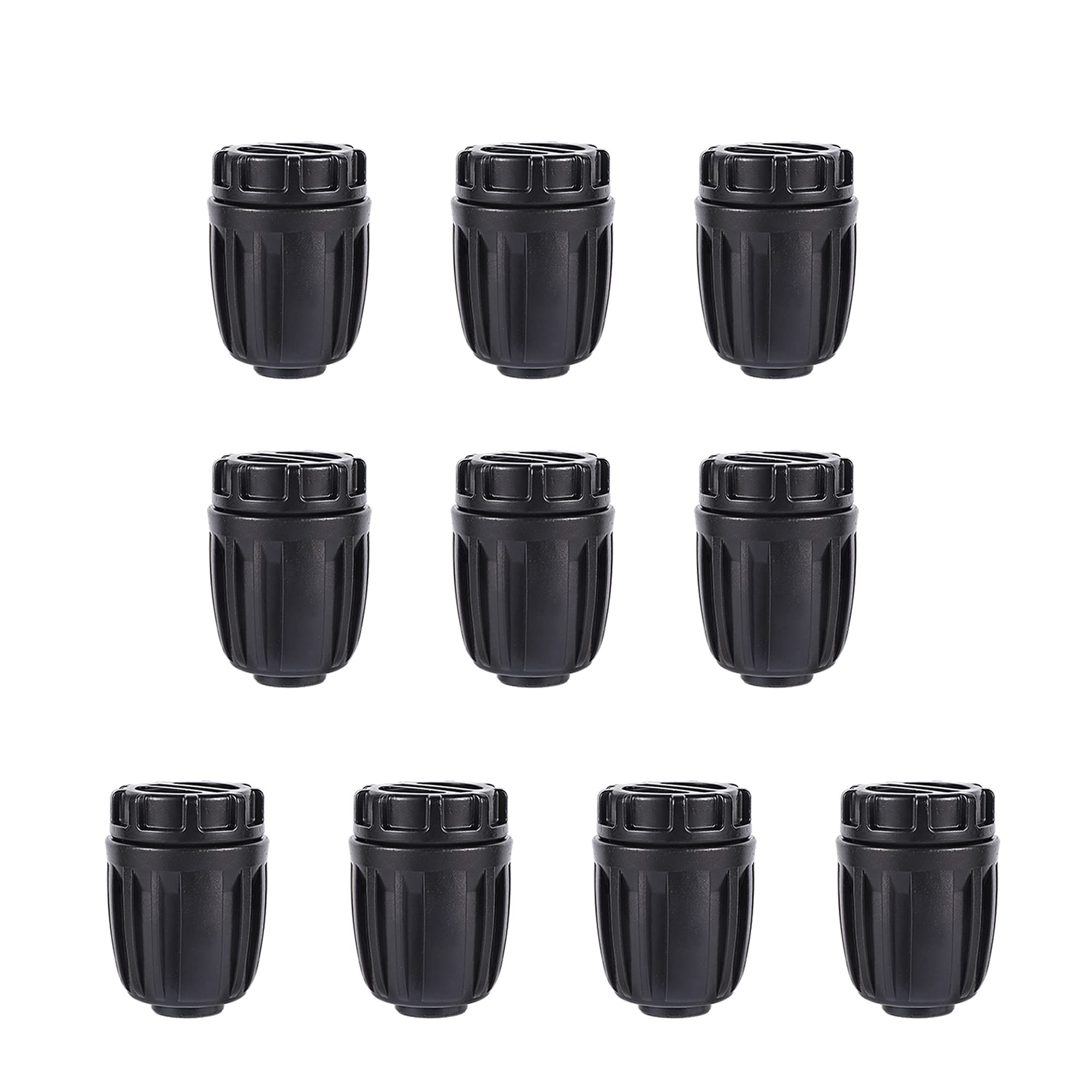 Set 10 Conectori capat 1/2 inch pentru tub irigatii, LYCENXI, etansare ...