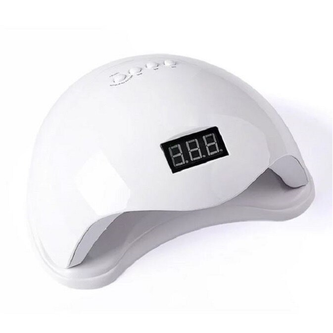 Лампа SUN UV/LED, 48 W, Дисплей, Таймер, 24 светодиода, Активиране чрез ...