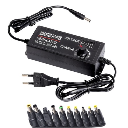 Alimentator Reglabil Universal 3-24V, 3000mA, Afisaj Digital de Voltaj ...
