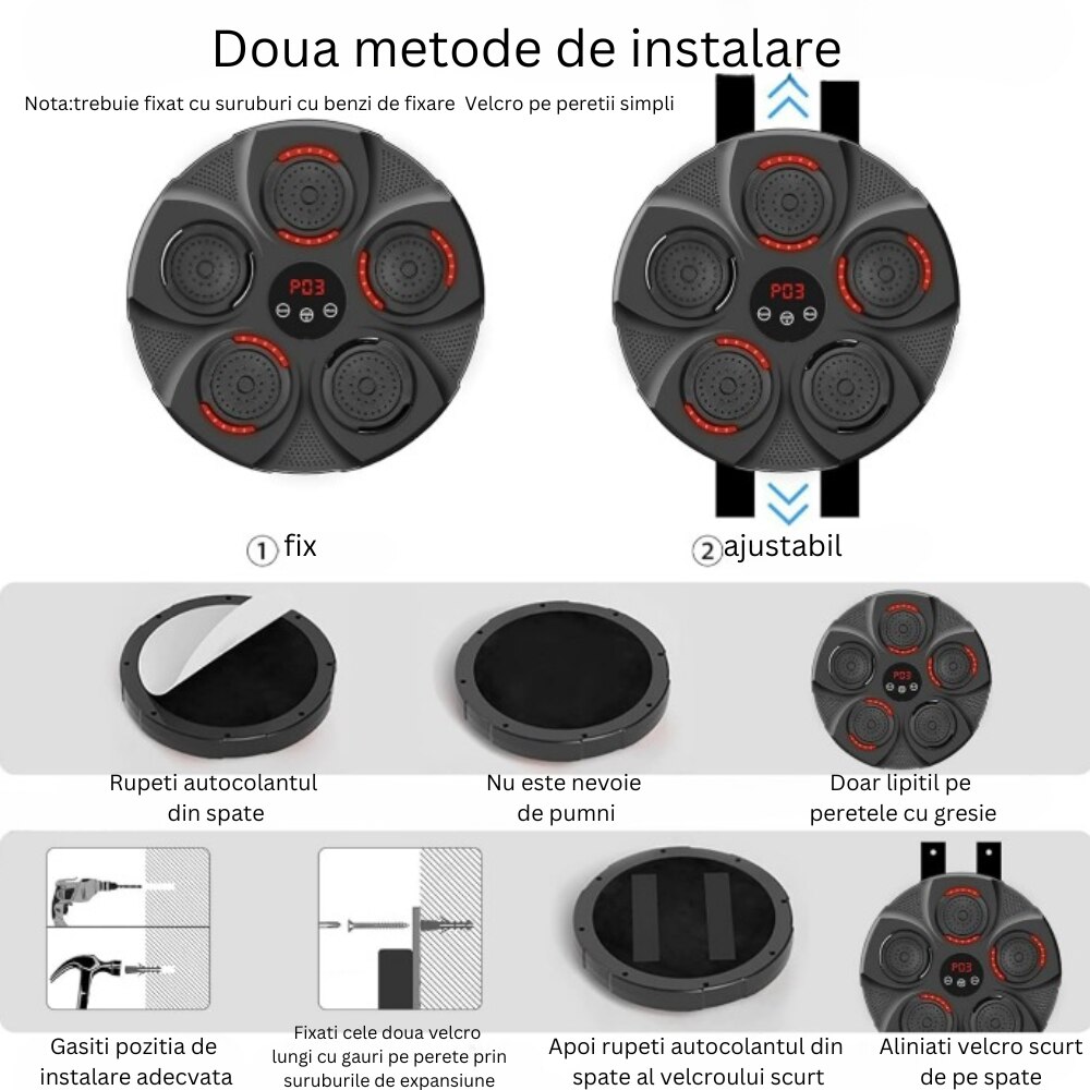 Aparat Muzical Pentru Box Cu LED, Interactiv, Senzor Inteligent ...