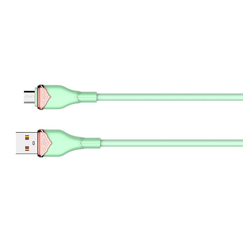 Cablu verde de incarcare rapida Micro, 30w, 2m - eMAG.ro