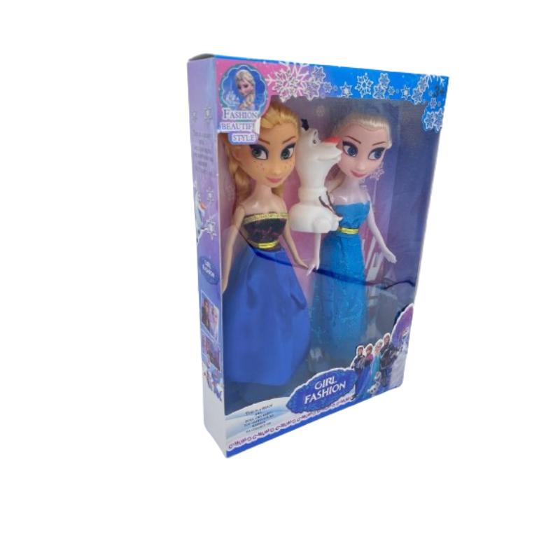 Set 2 papusi Ana, Elsa SI Olaf, 23 cm, 3 ani + - eMAG.ro