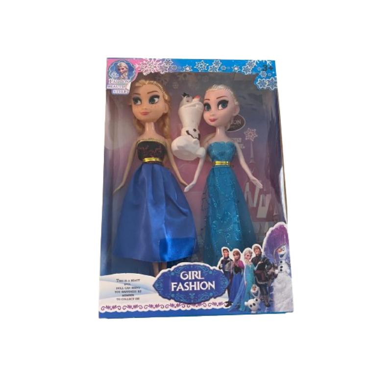 Set 2 papusi Ana, Elsa SI Olaf, 23 cm, 3 ani + - eMAG.ro