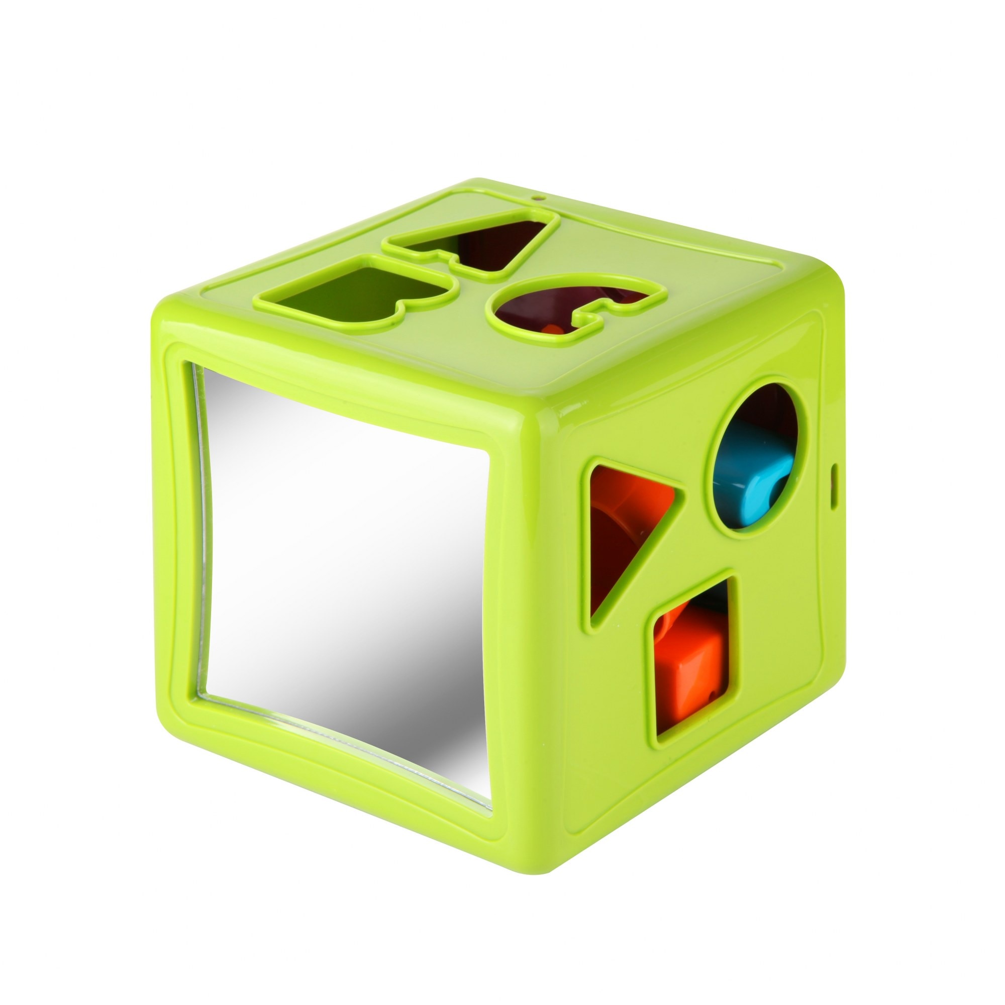 Jucarie interactiva, cub cu forme, verde, LC - eMAG.ro