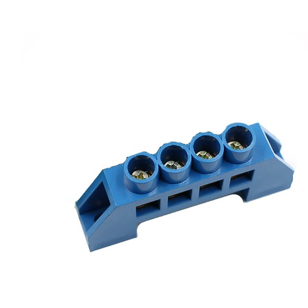 Conector Terminal Bloc 4P albastru - eMAG.ro