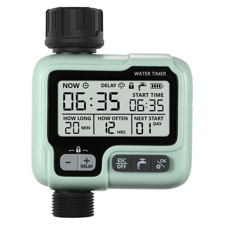 Programator irigare/udare cu display LCD, automat/manual, blocare taste ...