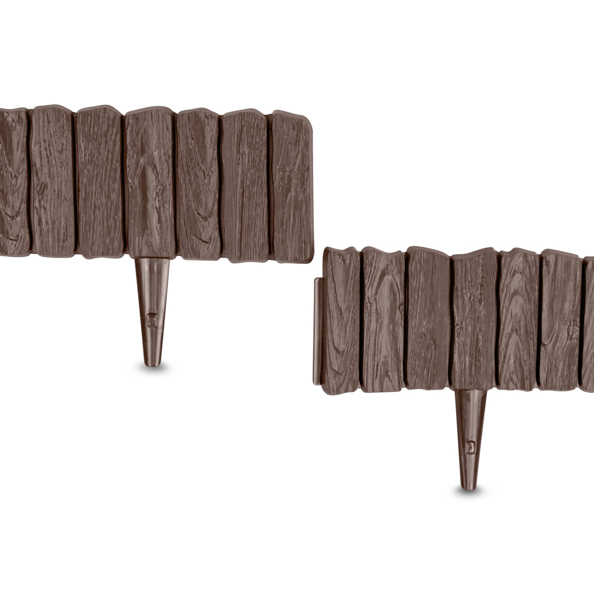 Palisada de gradina, model piatra, 2.38 m, maro - eMAG.ro