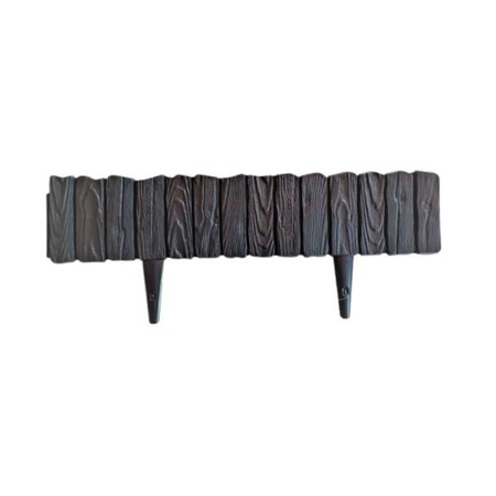 Palisada de gradina, model piatra, 2.38 m, antracit - eMAG.ro