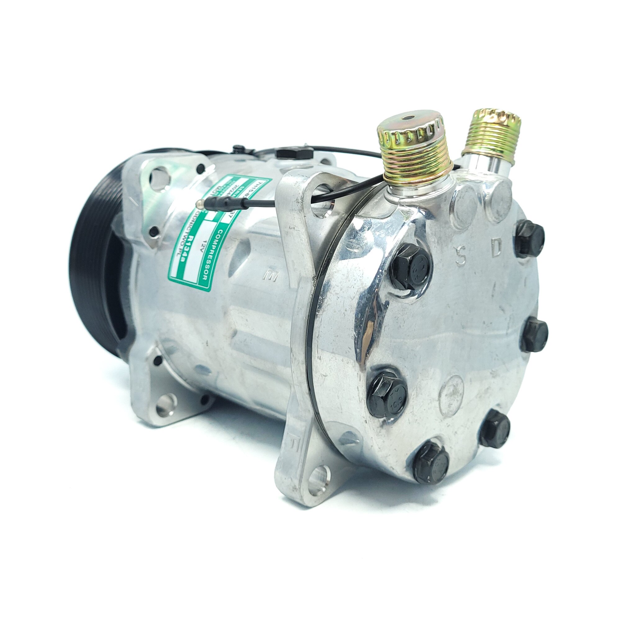 Compresor A/C SANDEN 7H15 8230 CASE NEW HOLLAND FIAT - eMAG.ro