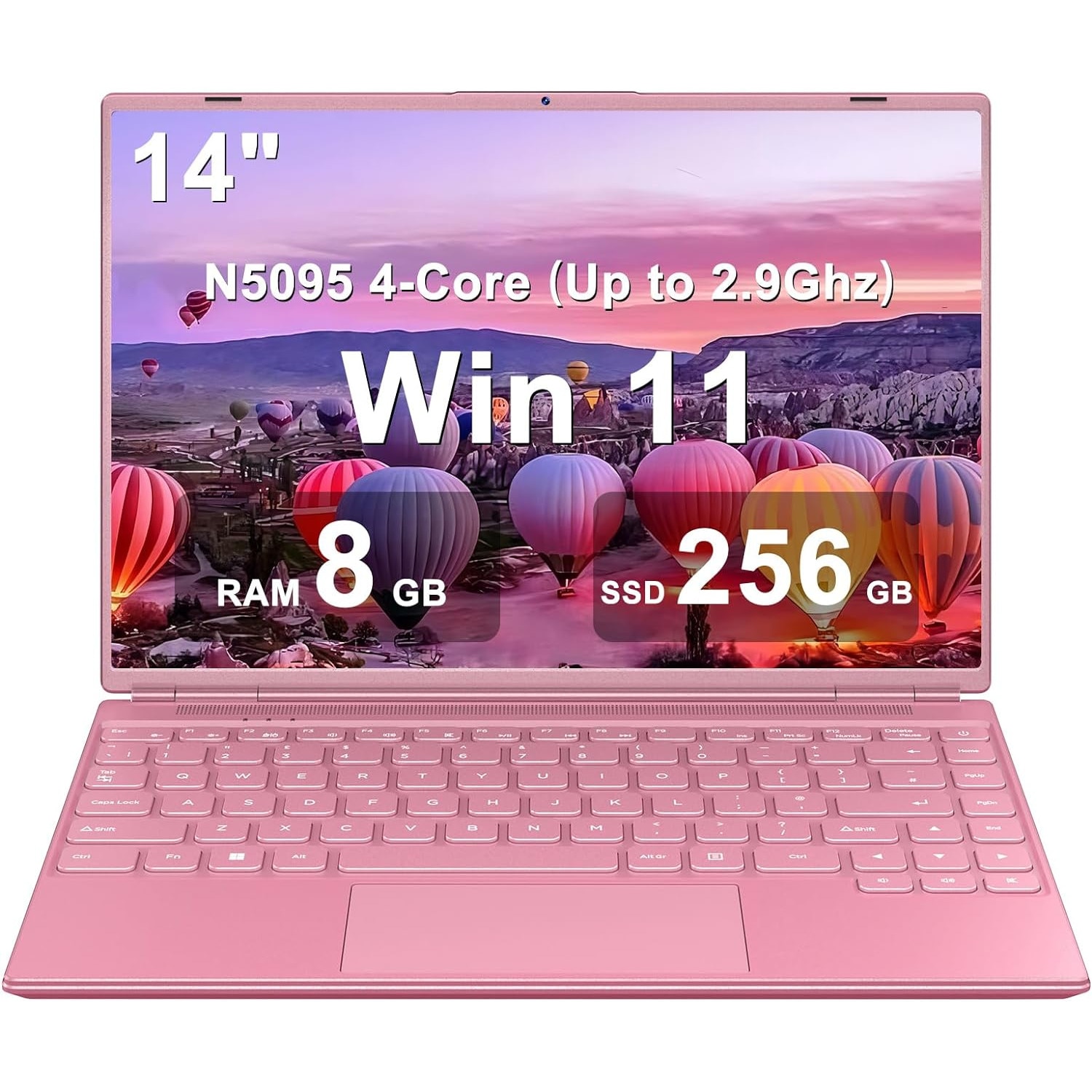 Laptop ultraportabil Aocwei A7 cu procesor Intel Celeron N5095 quad ...