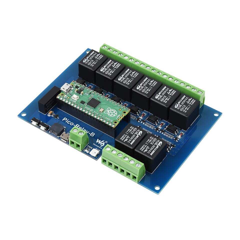 Modul Releu 8 Canale Pentru Raspberry Pi Pico Waveshare Pico Relay B Emag Ro