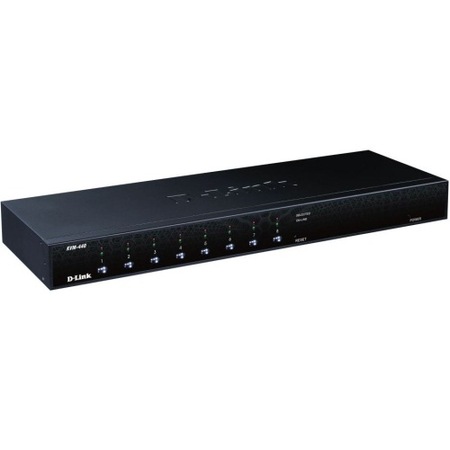 Switch KVM D-Link DKVM-440, 8 porturi, PS2/USB - eMAG.ro