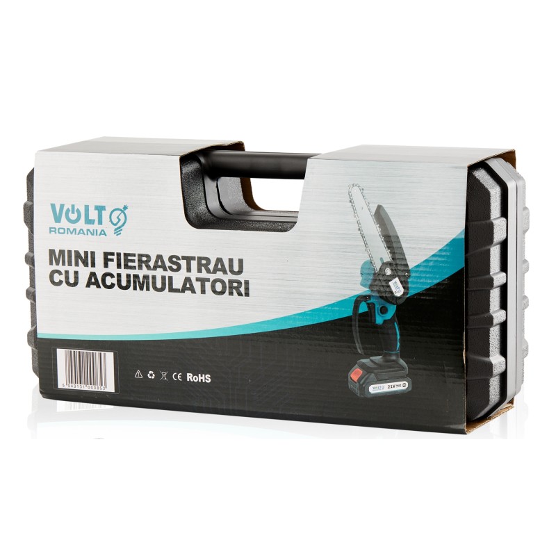 Mini drujba cu 2 acumulatori Li-Ion 21V, Manusi si Ochelari de rezerva ...