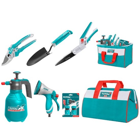 Set total de scule de gradina si geanta - eMAG.ro