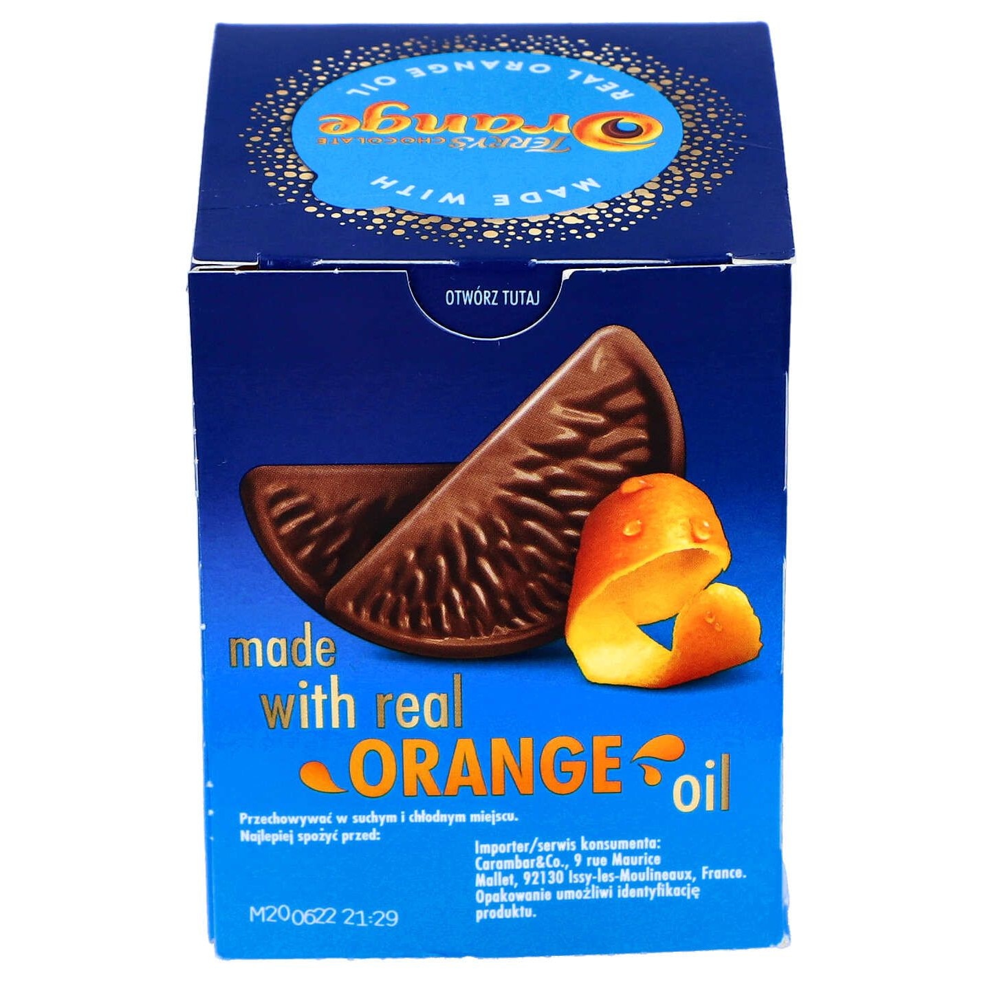 Ciocolata cu lapte Terry's Orange, ulei de portocale, 157g - eMAG.ro