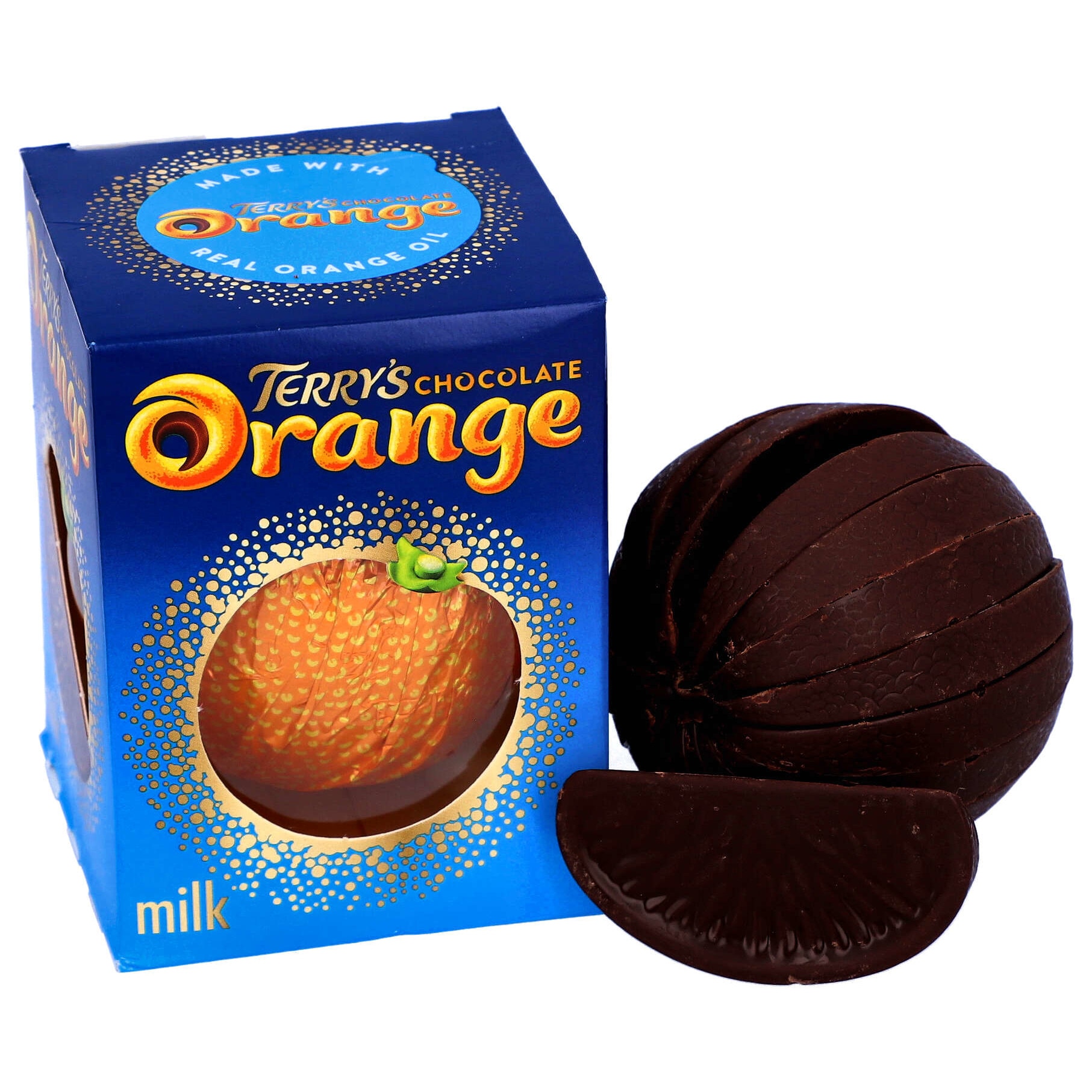 Ciocolata cu lapte Terry's Orange, ulei de portocale, 157g - eMAG.ro