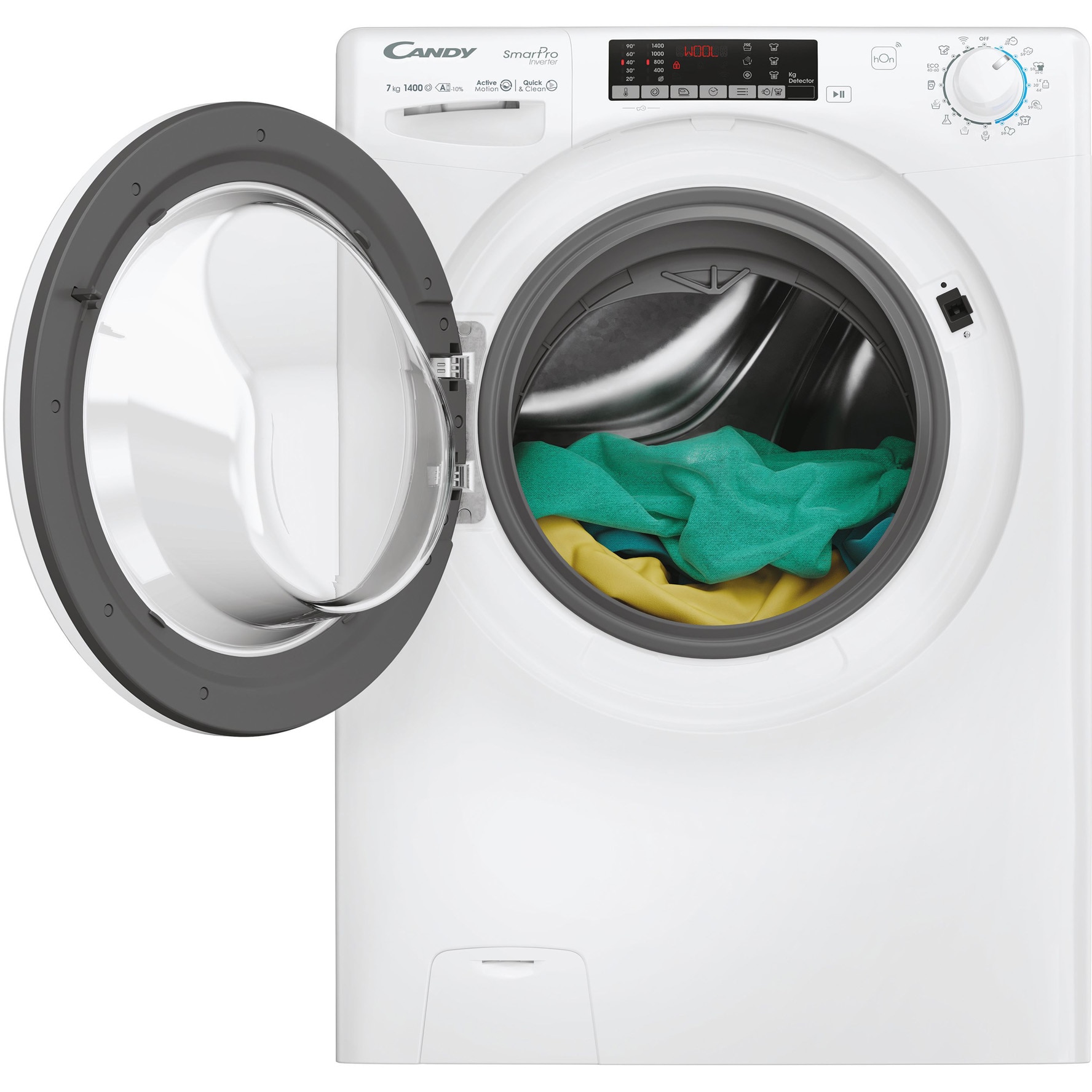 Candy Smart Pro Inverter CO4474TWM6/1-S, Slim mosógép 7 kg, 1400 ford ...