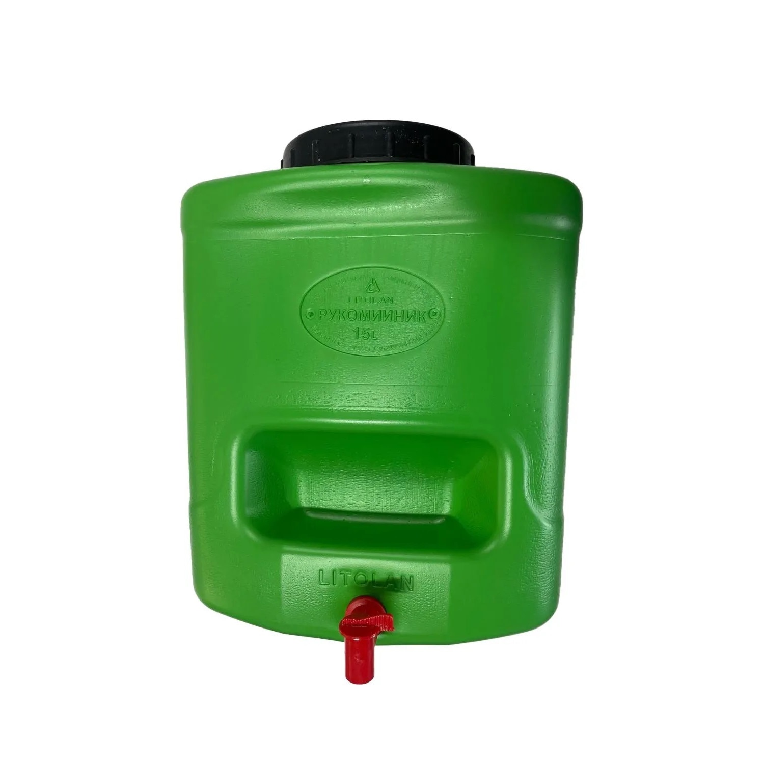 Rezervor apa cu robinet pentru curte / gradina / camping, 15 L, verde ...