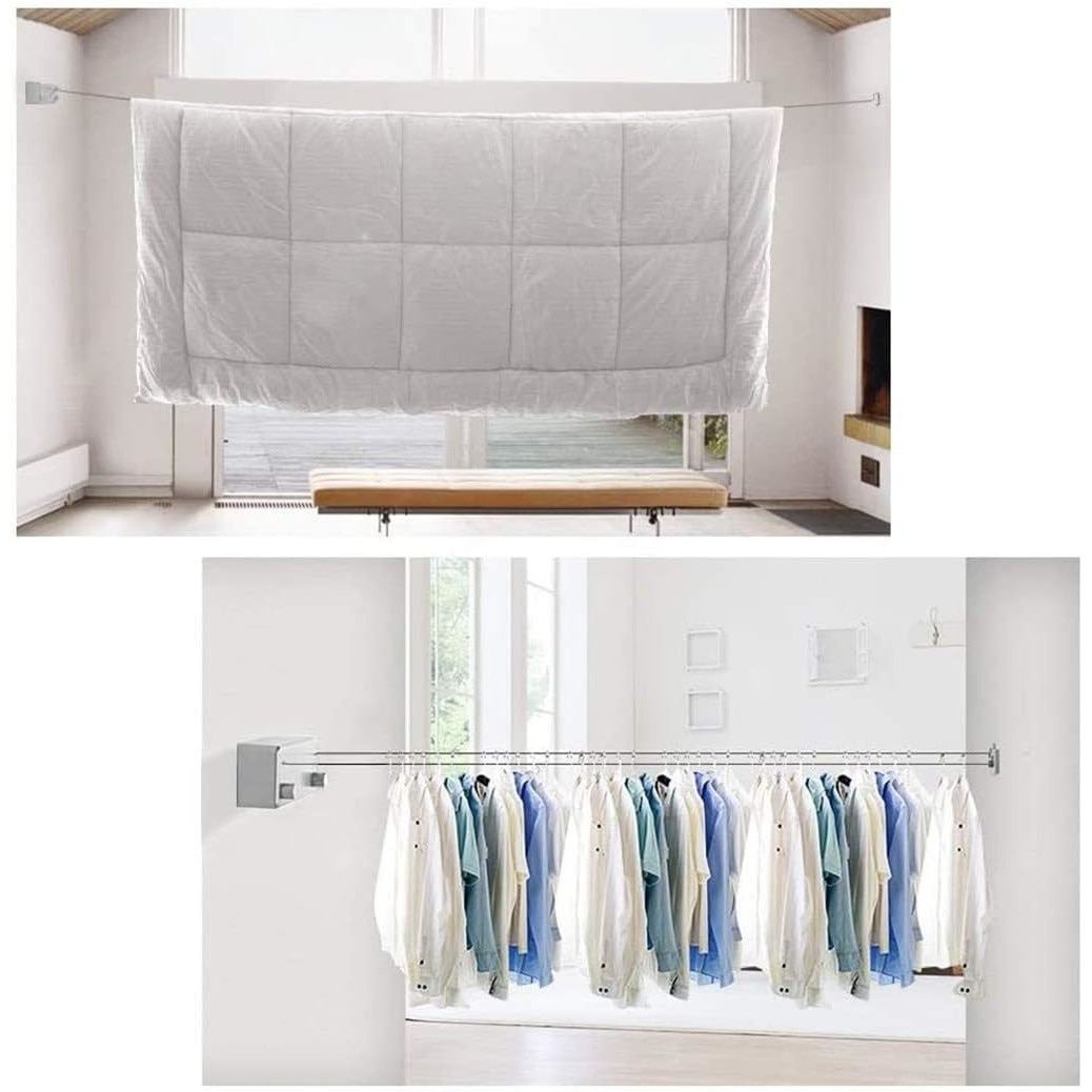 Uscator rufe de perete, retractabil cu capacitate mare de uscare ...