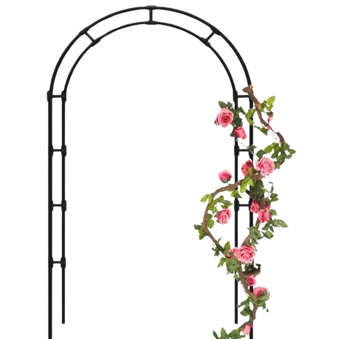 Arcada metalica pentru flori, Pergola rezistenta pentru gradina, suport ...
