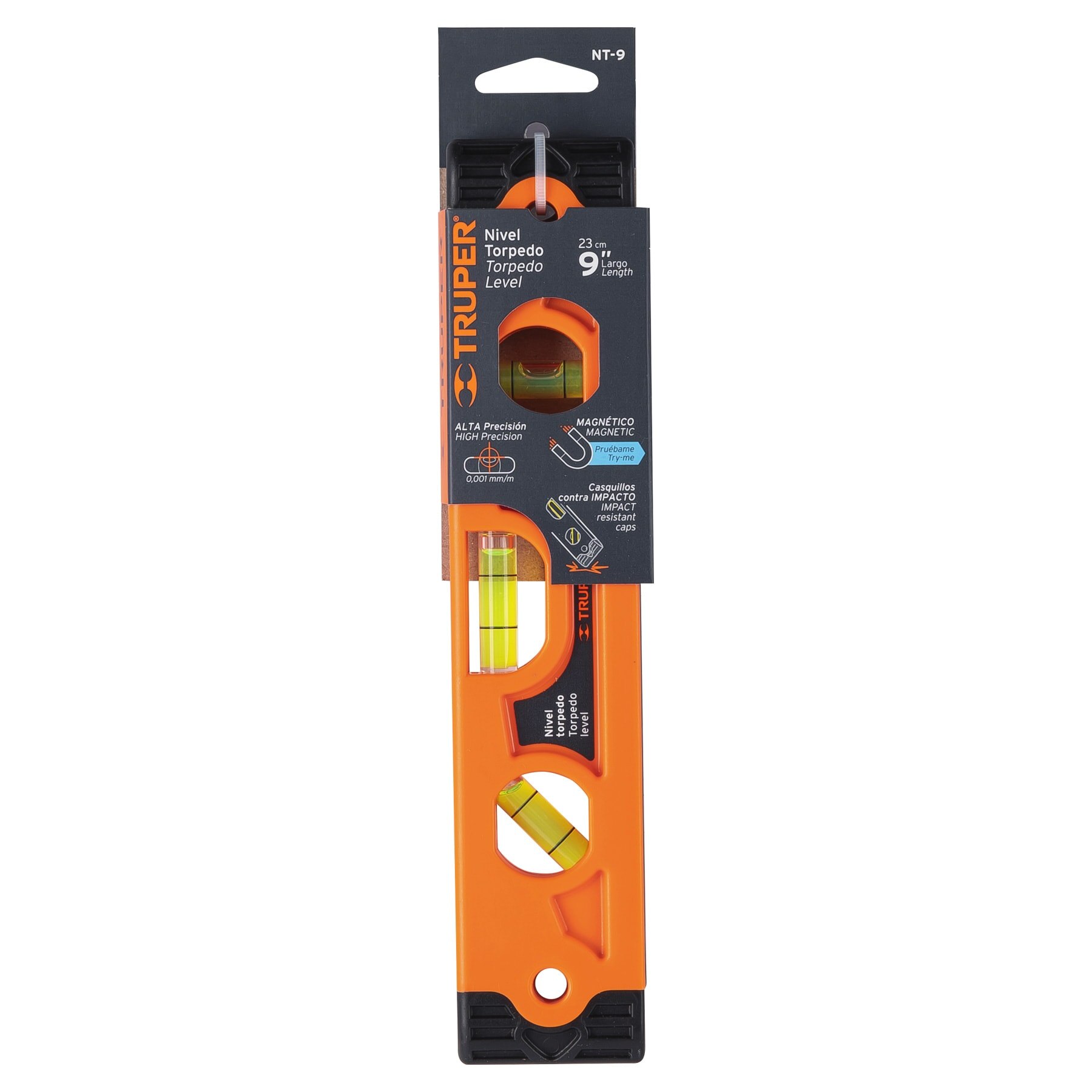 Nivela cu bula, cu magnet 22 cm, Truper - eMAG.ro