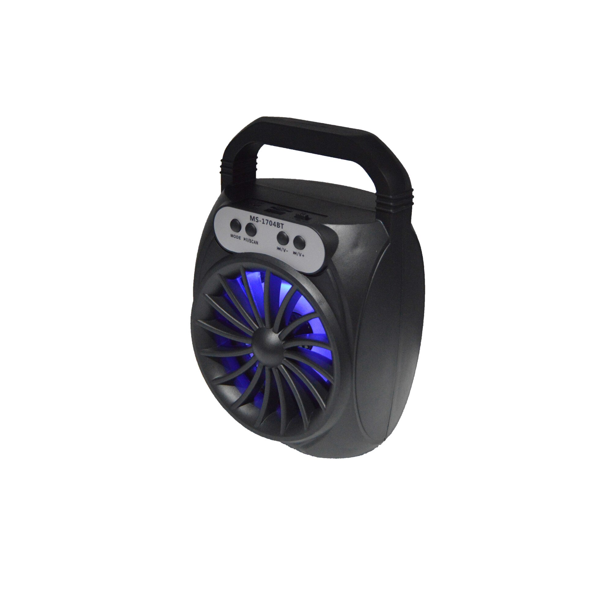 Boxa Bluetooth 24W PMPO cu lumini si RadioFM - eMAG.ro