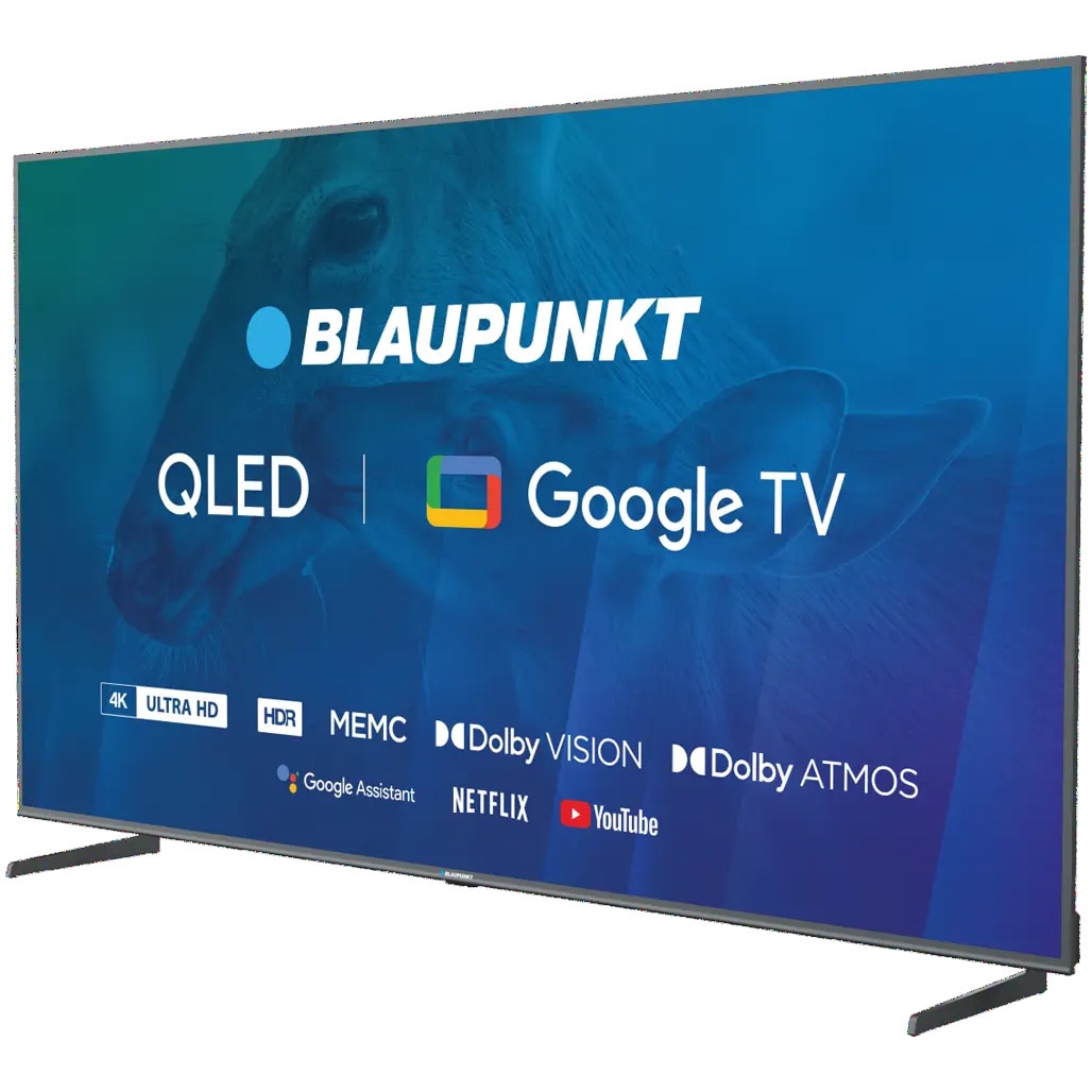 Televizor Blaupunkt QLED 43UBG7000S, 109 cm, Smart Google TV, 4K Ultra ...