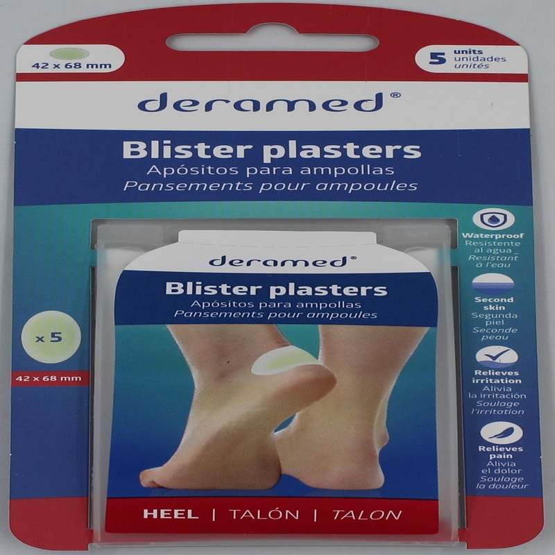 Plasture hidrocoloidal bataturi, 5 buc, Deramed - eMAG.ro