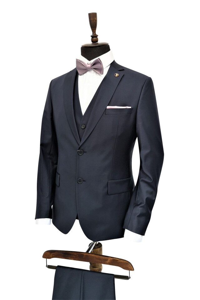 Costum barbati Romaster, slim fit Noah EU/56 - eMAG.ro