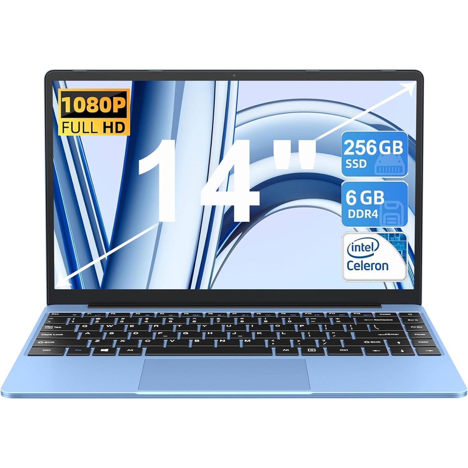 Ултрапреносим лаптоп Aocwei A5 с процесор Intel Celeron N4020 до 2,8 ...