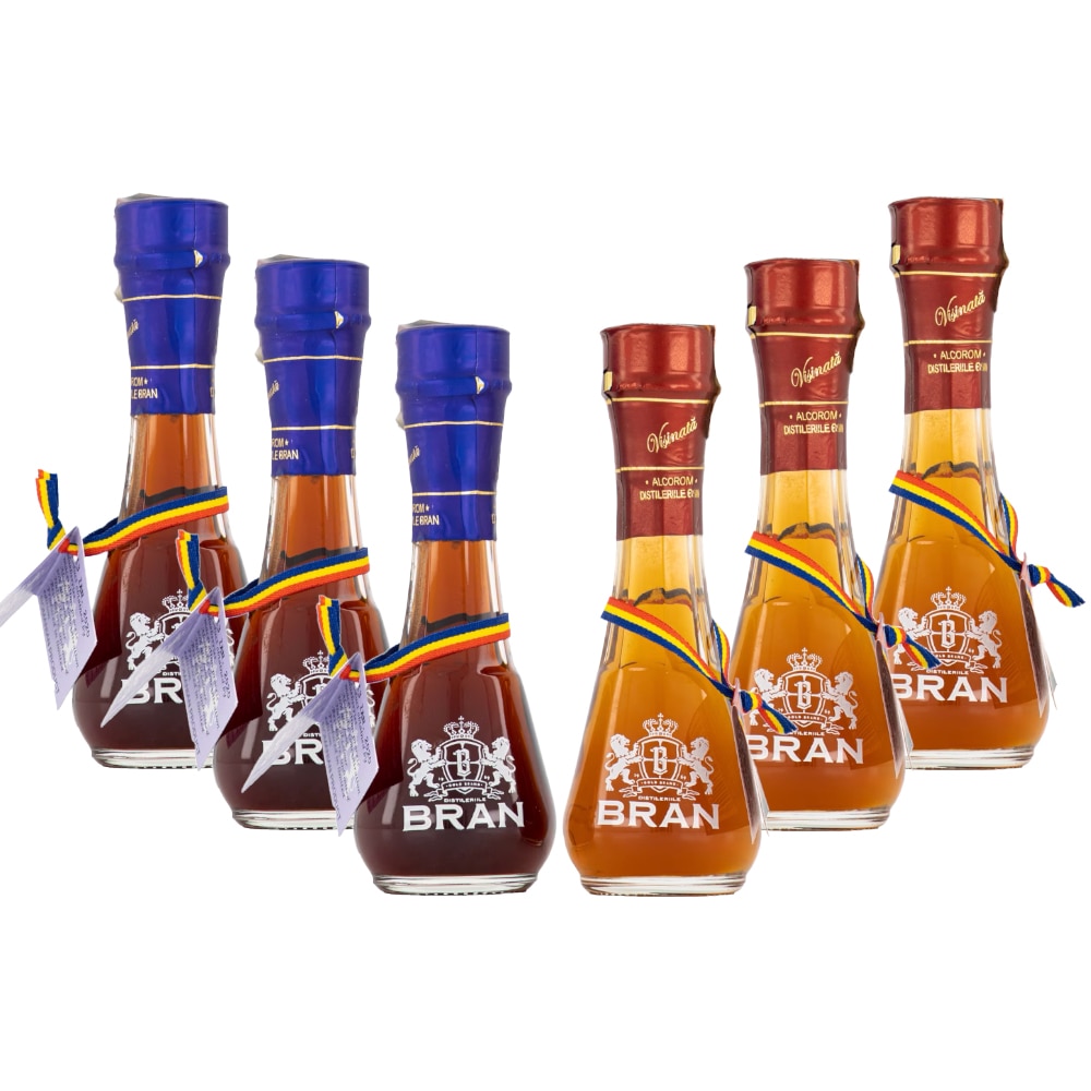 Set 3 x Afinata 45 ml, 3 x Visinata 45 ml, 2 Toiuri, Bran - eMAG.ro Set 3 x Afinata 45 ml, 3 x Visinata 45 ml, 2 Toiuri, Bran - eMAG.ro