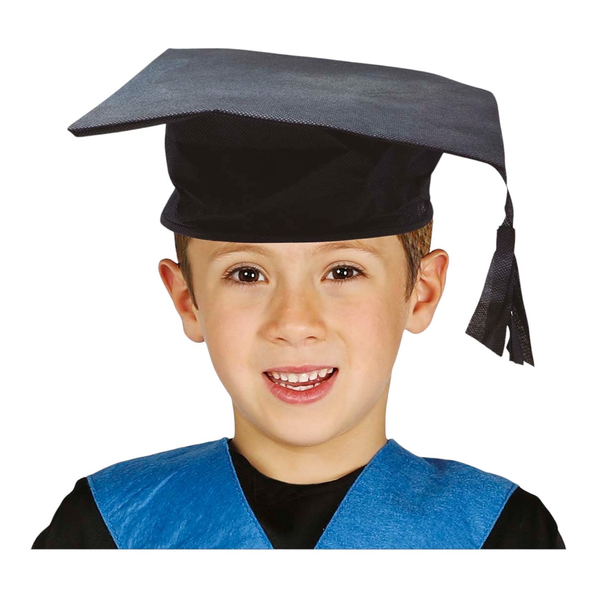 Toca absolvire, pentru copii, neagra cu snur - eMAG.ro