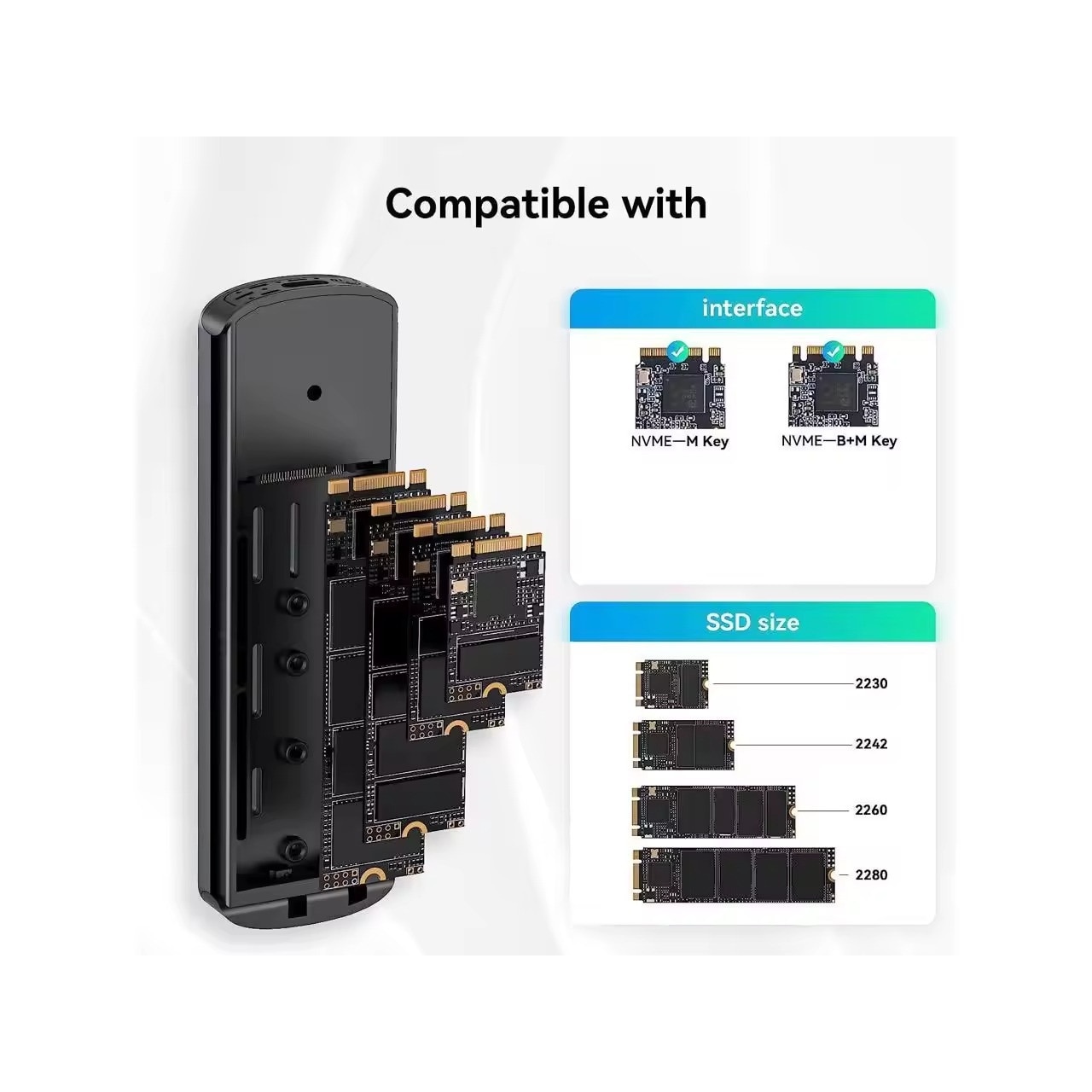 Rack Orico M2 NVMe external SSD - eMAG.ro