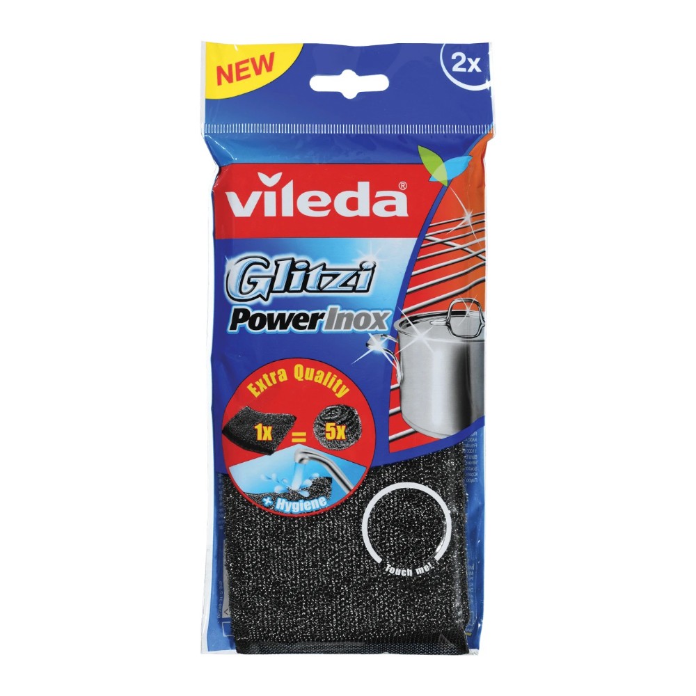 Set 3 x 2 Burete de Vase Spiralat Vileda Power Inox - eMAG.ro