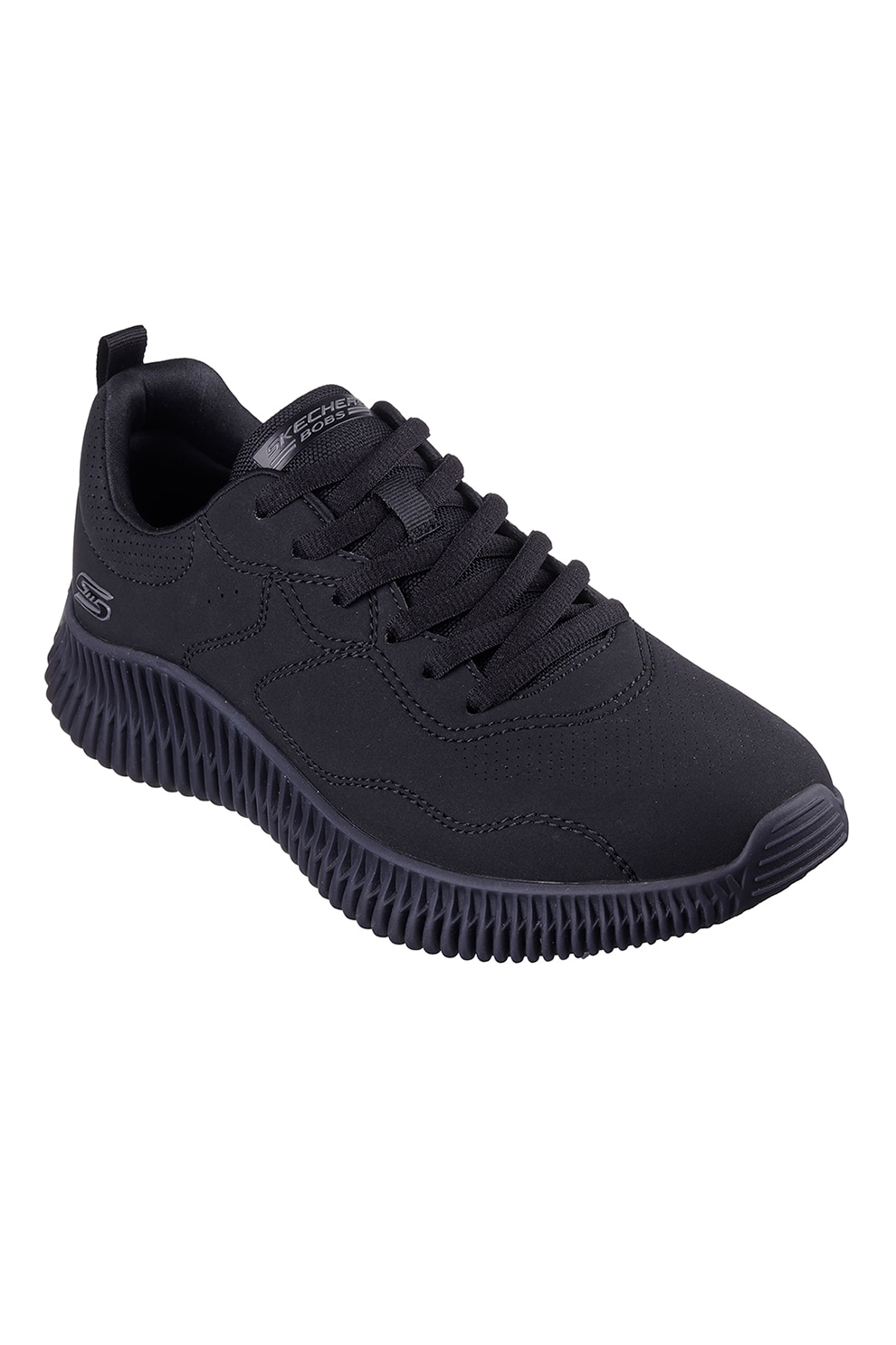 Skechers, Pantofi sport slip-on Bobs, Negru, 44 - eMAG.ro