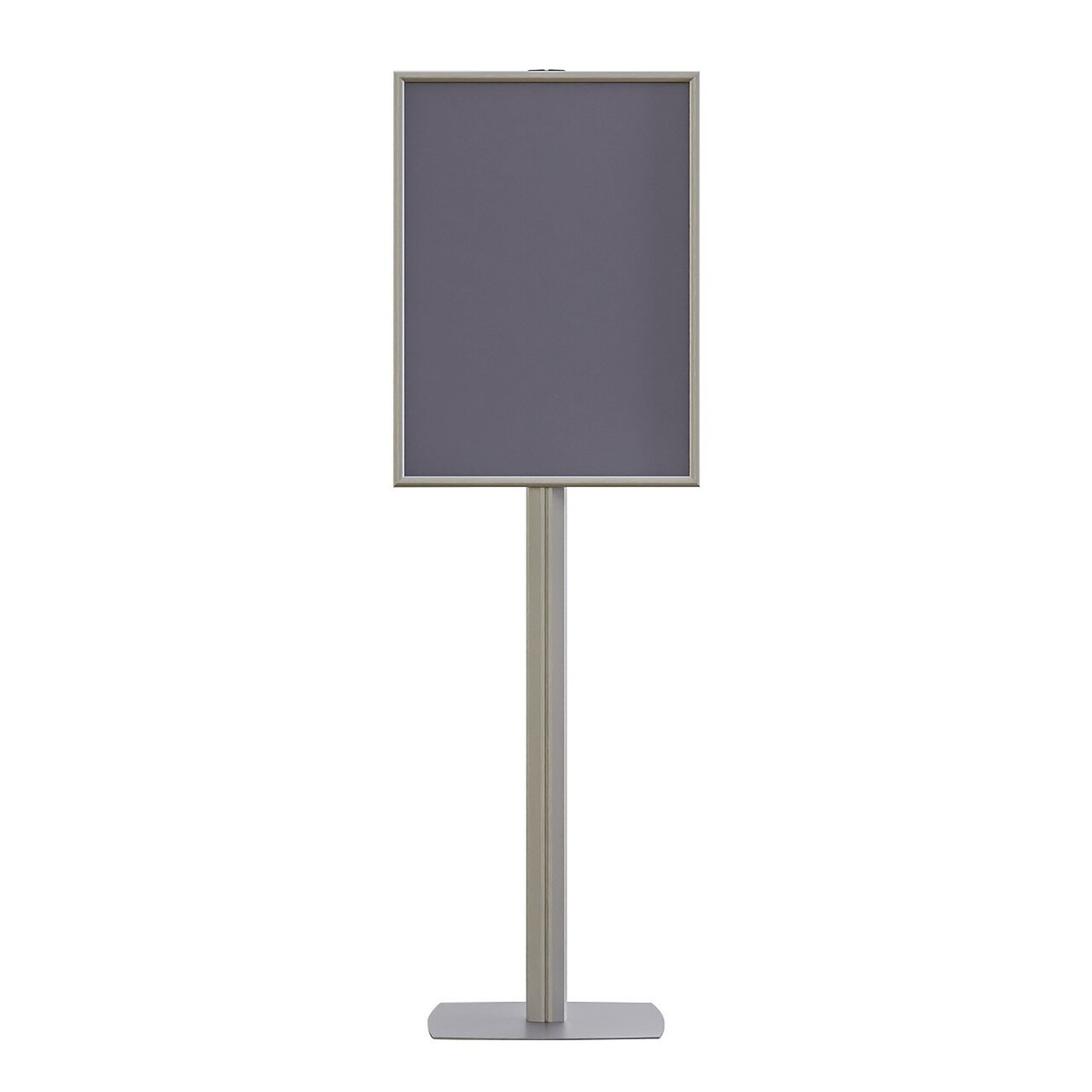 Panou Informativ, A2 (420x594mm), rama click si picior aluminiu, simpla ...