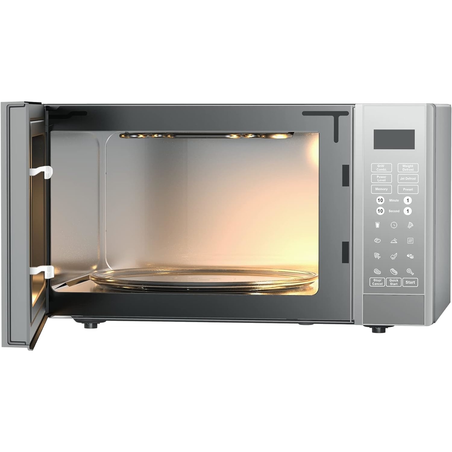 Cuptor cu microunde Beko MGF30330S, 900W, 30l, 8 programe, timer ...