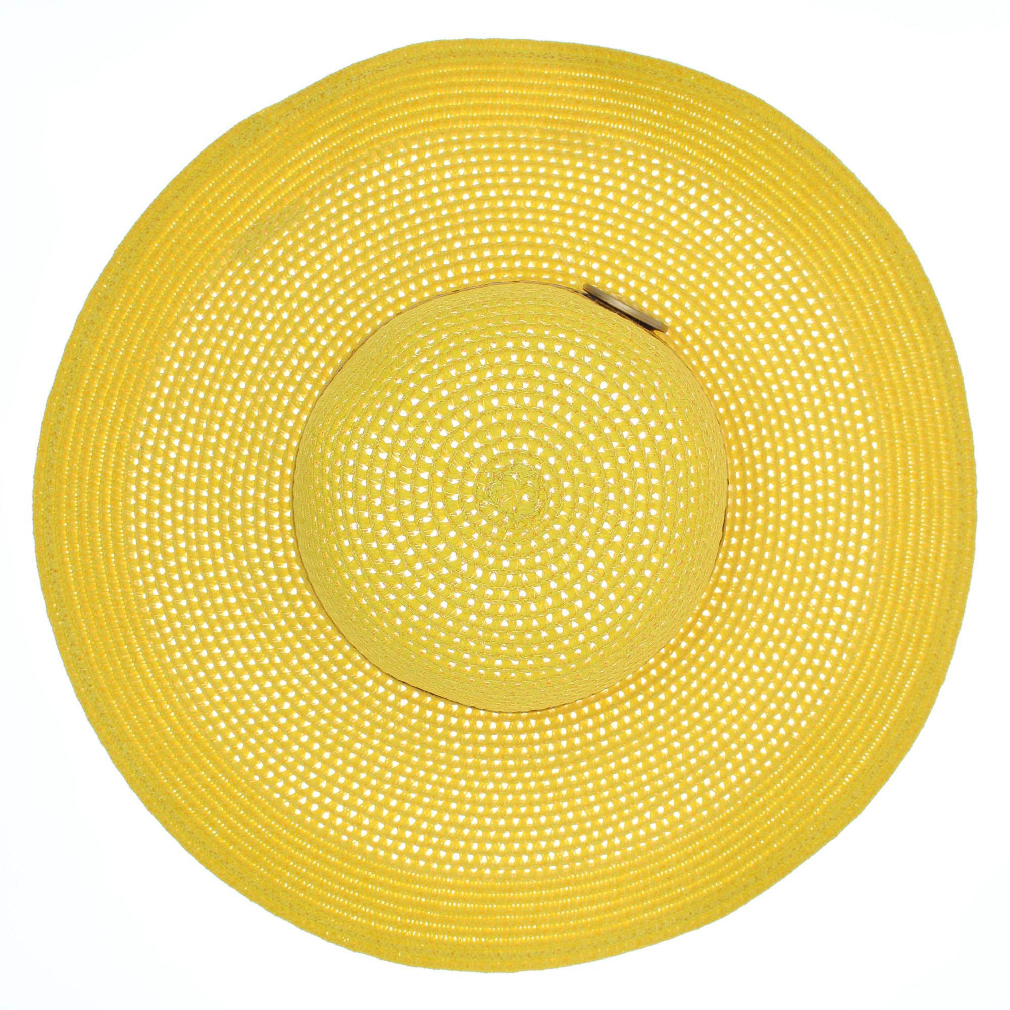 Palarie de soare, dama, bor mare, Anoul, din paie de hartie, marime ...